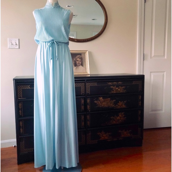 Vintage | Dresses | Vtg 6s Maxi Dress Union Tags | Poshmark